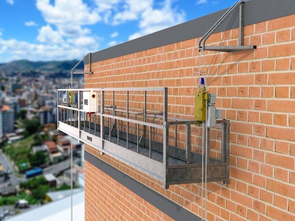 Andaime Suspenso | Eficiência e Segurança em Altura