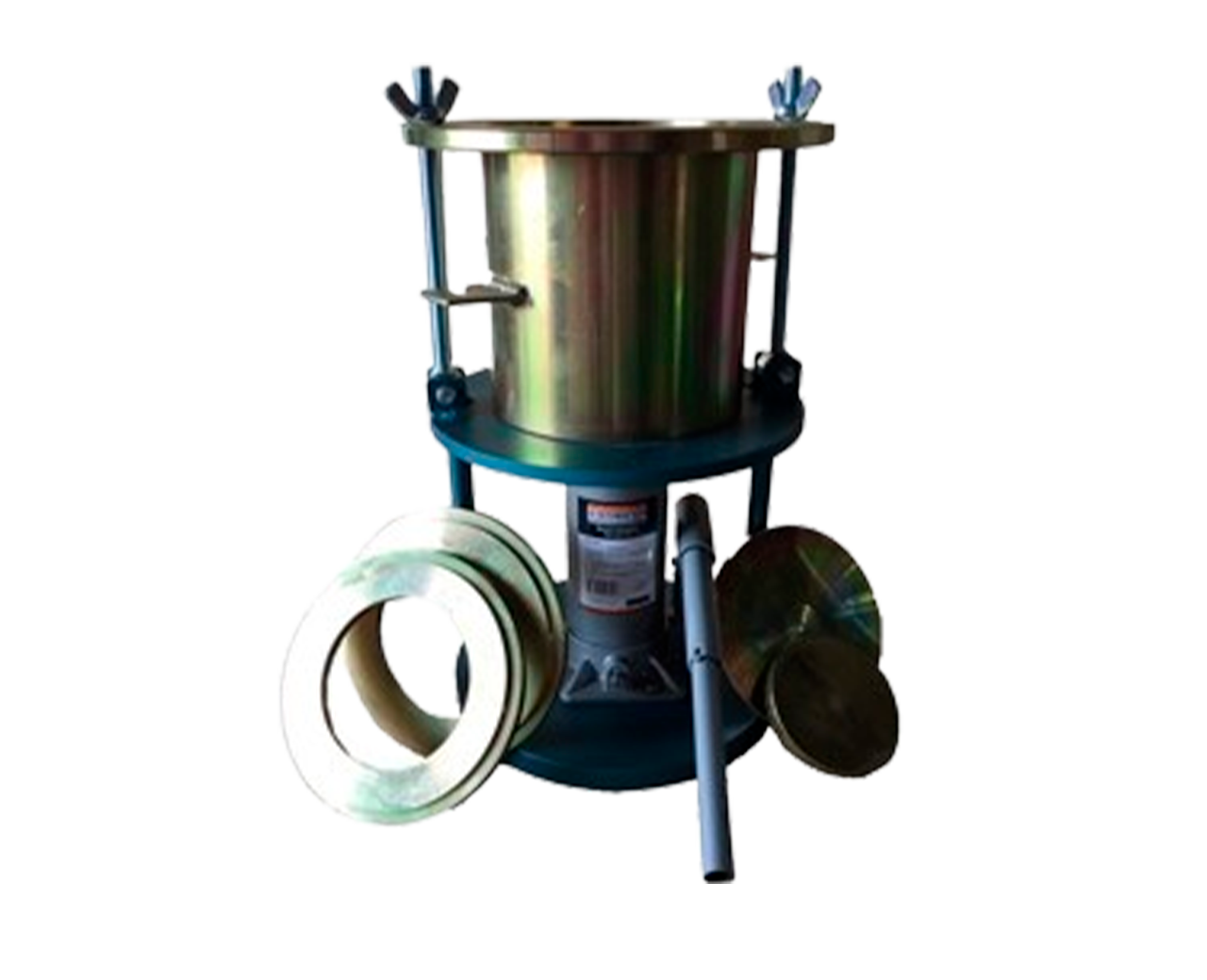 Extrator de amostra hidráulico, CBR/ Proctor e Marshall